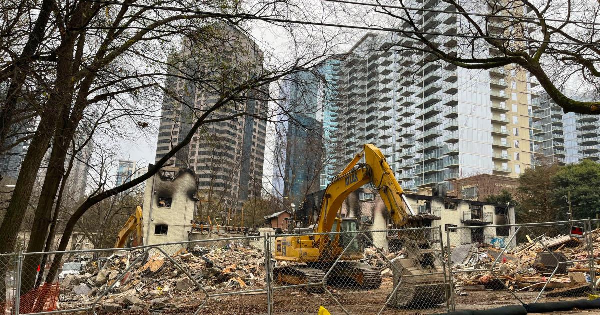 Demolition barrels ahead for massive Midtown Exchange project | Urbanize Atlanta